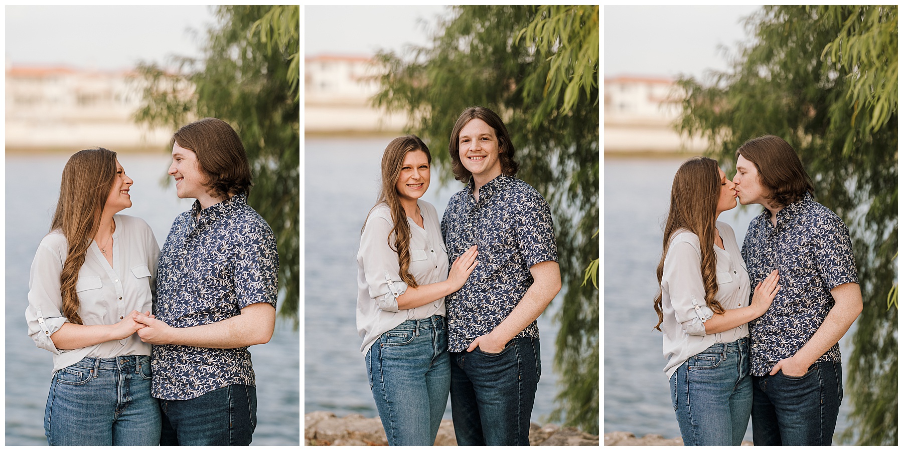 Adriatica Village McKinney - Bright Summer Engagement Session