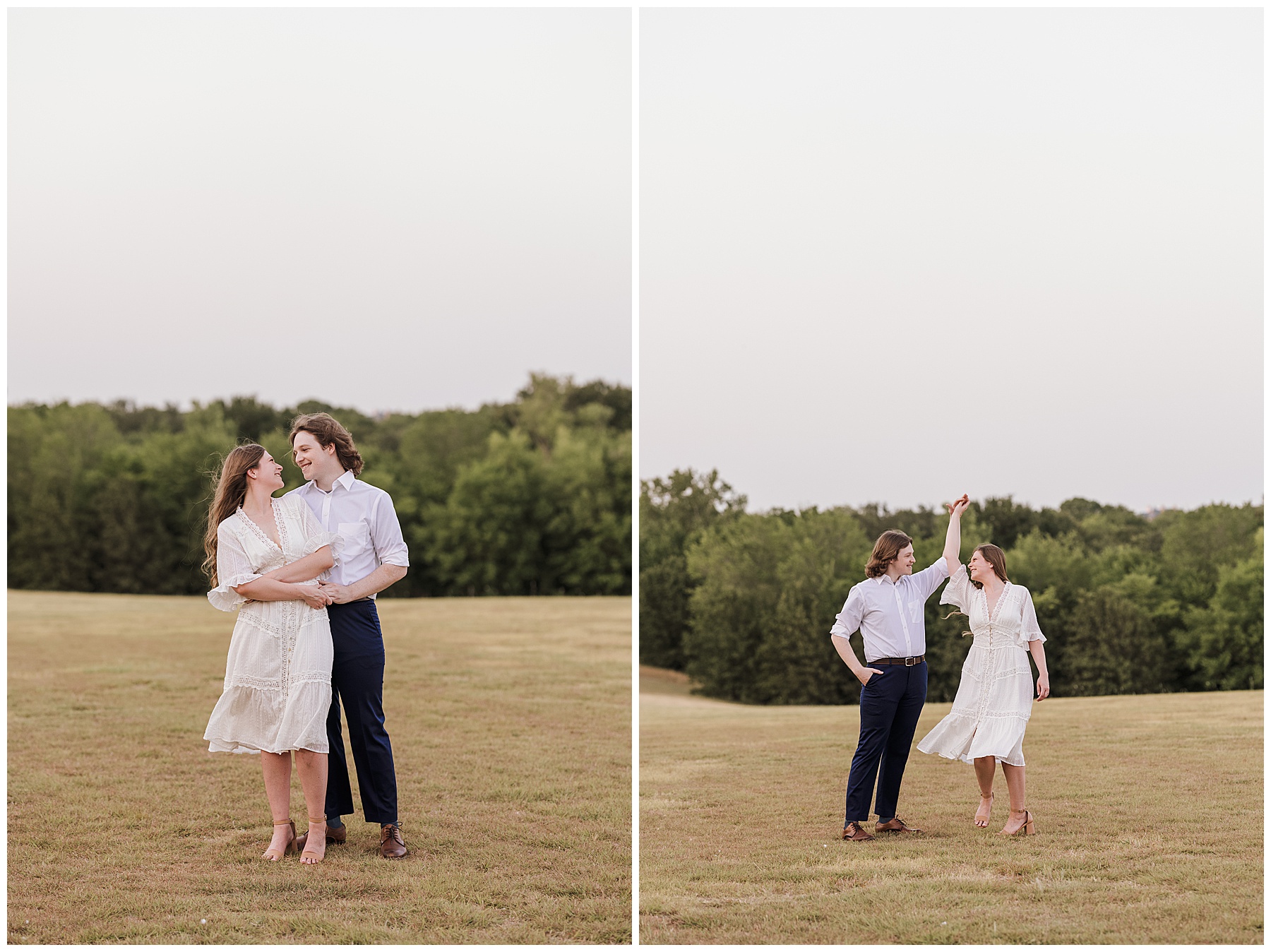 Adriatica Village McKinney - Bright Summer Engagement Session