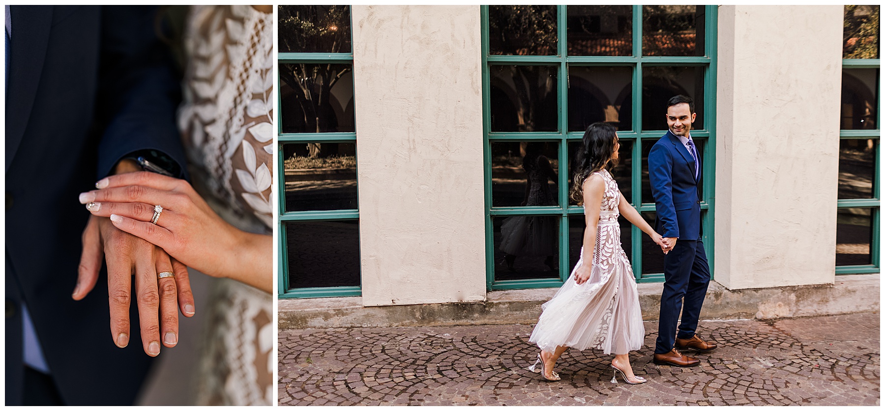Mandalay Canal Wedding Portraits - Chilly Texas Morning