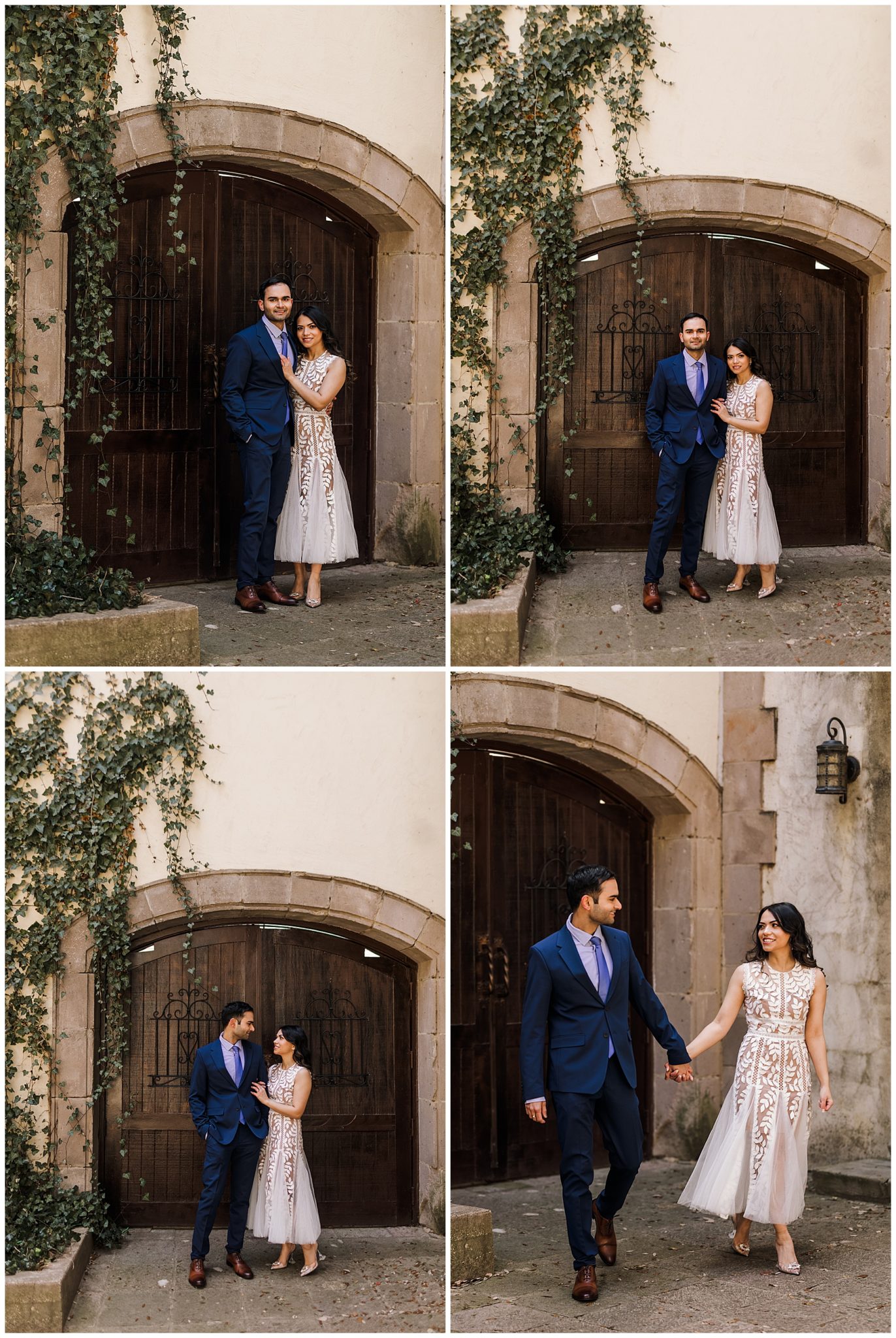 Mandalay Canal Wedding Portraits - Chilly Texas Morning