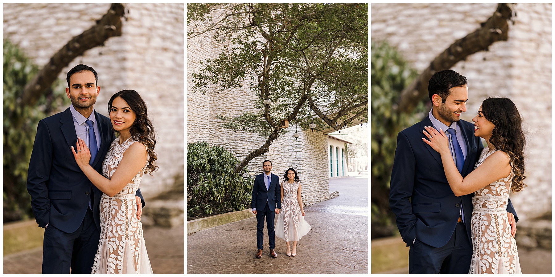 Mandalay Canal Wedding Portraits - Chilly Texas Morning