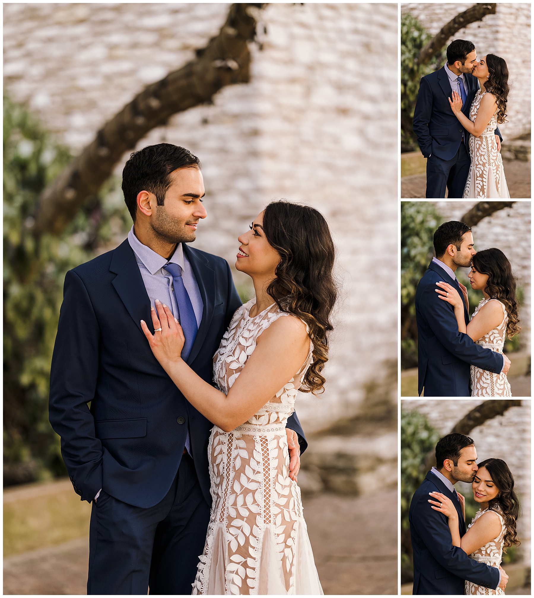 Mandalay Canal Wedding Portraits - Chilly Texas Morning