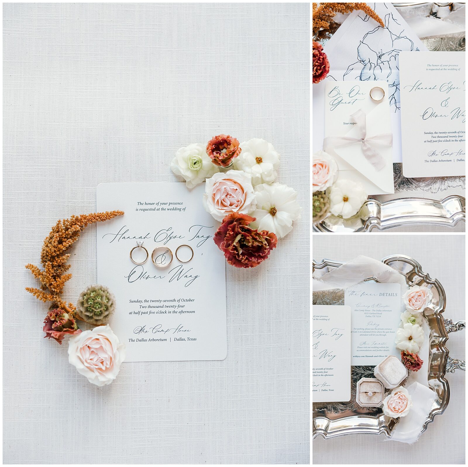 Alex Camp House Wedding - Neutral Fall Palette - Haley Katherine ...
